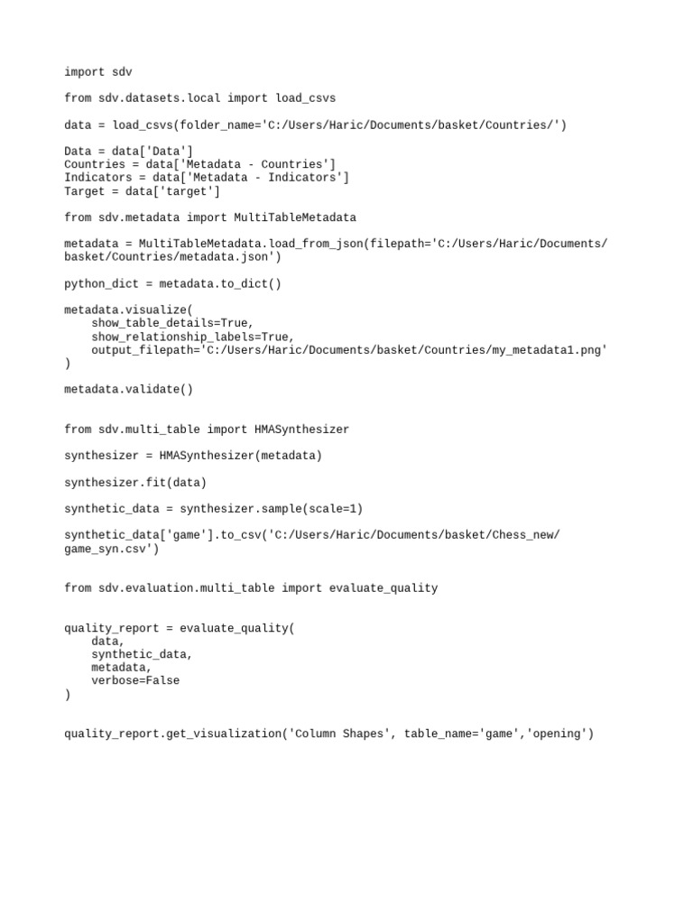 Import SDV File | PDF | Computers