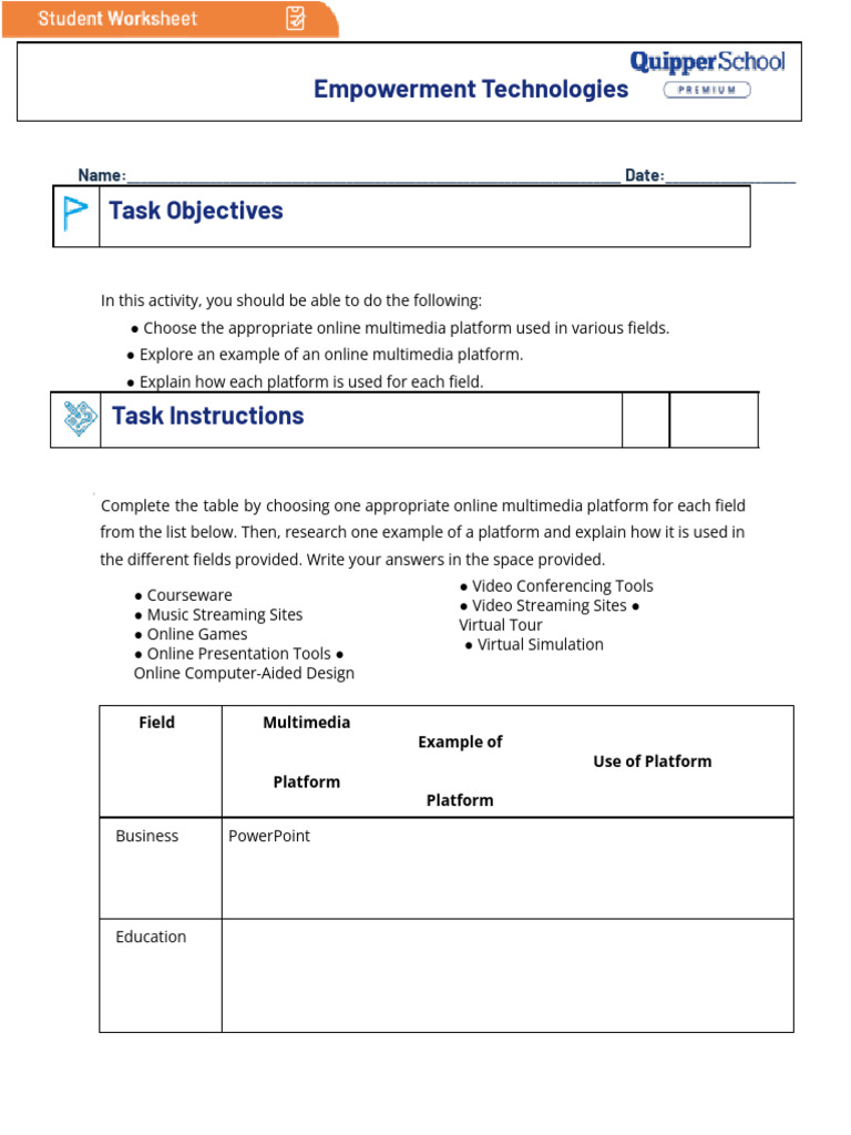 Franco Inigo Del Mar - EMT 11 - 12 Q2 1101 AW1 FD | PDF | Multimedia ...