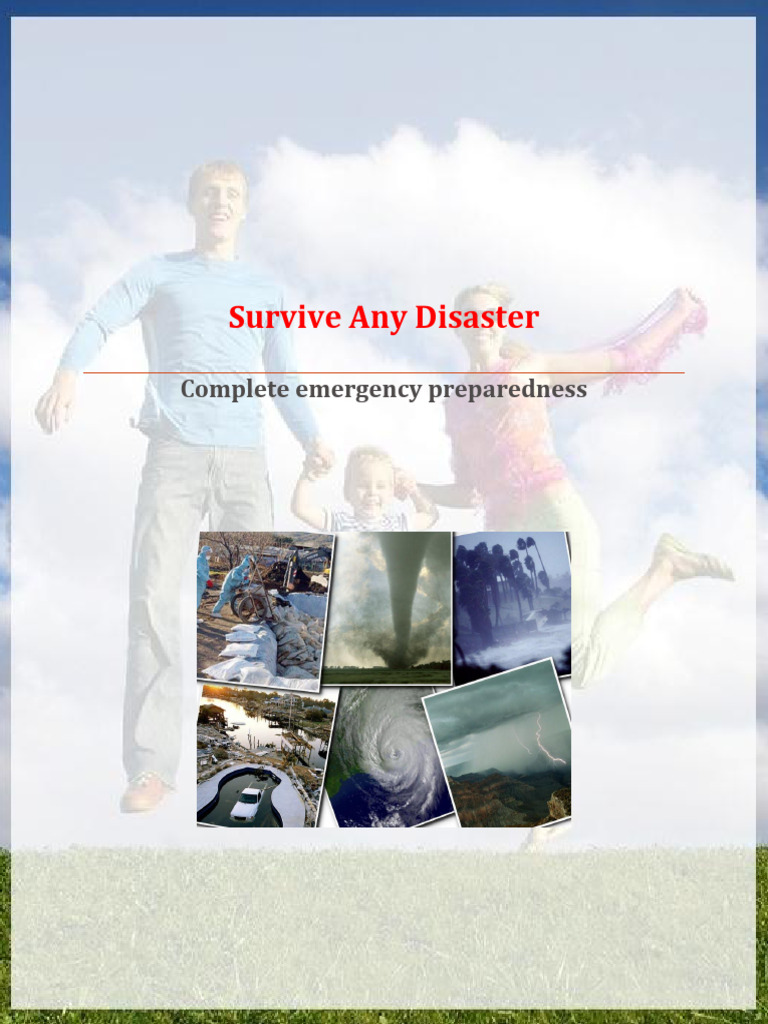 Survive Any Disaster v4 | PDF | Water Heating | Emergency Management