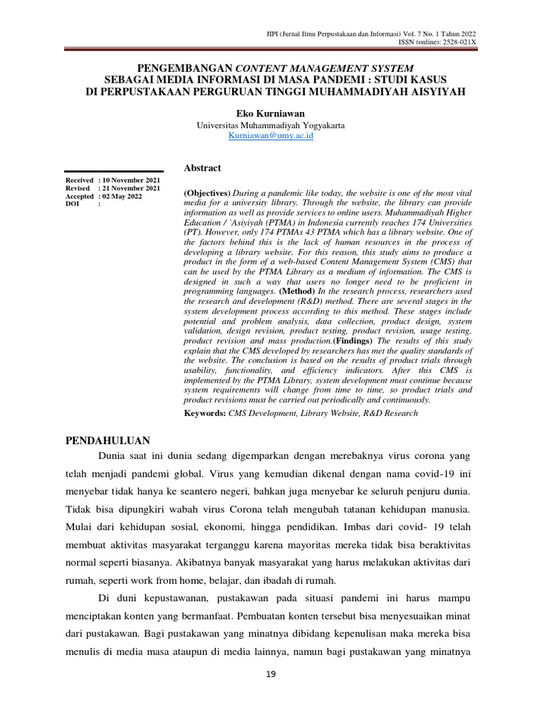 Eko Kurniawan 2022 | PDF | Search Engine Optimization