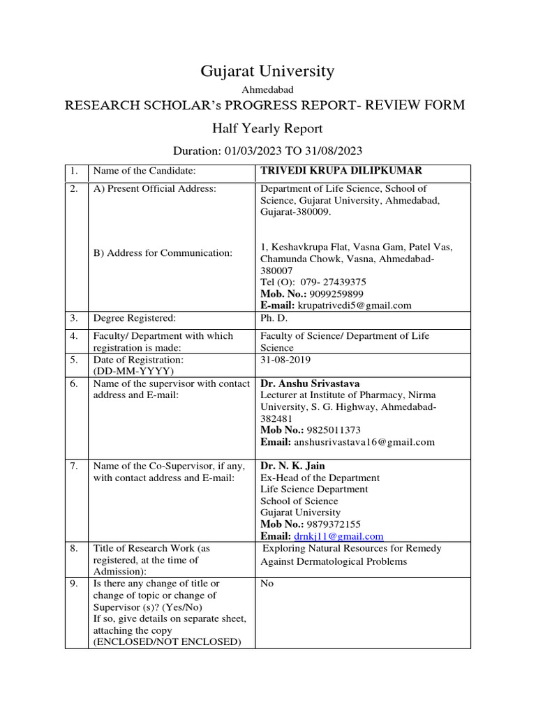 Indigo's Progress Report-8 | PDF