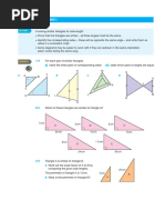 Similar Shapes Exercises and Solutions | PDF | Rectangle | Triangle