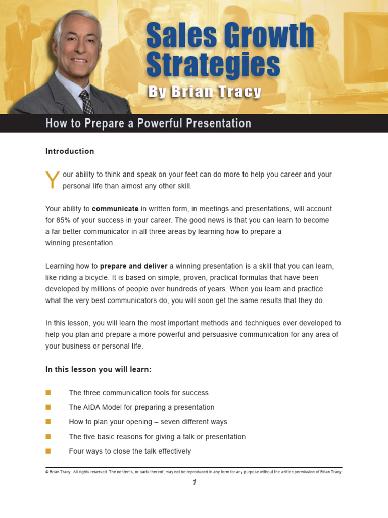 How To Prepare | PDF | Cognition | Human Communication