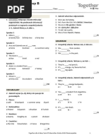 Brainy 4 Unit 1 Test | PDF