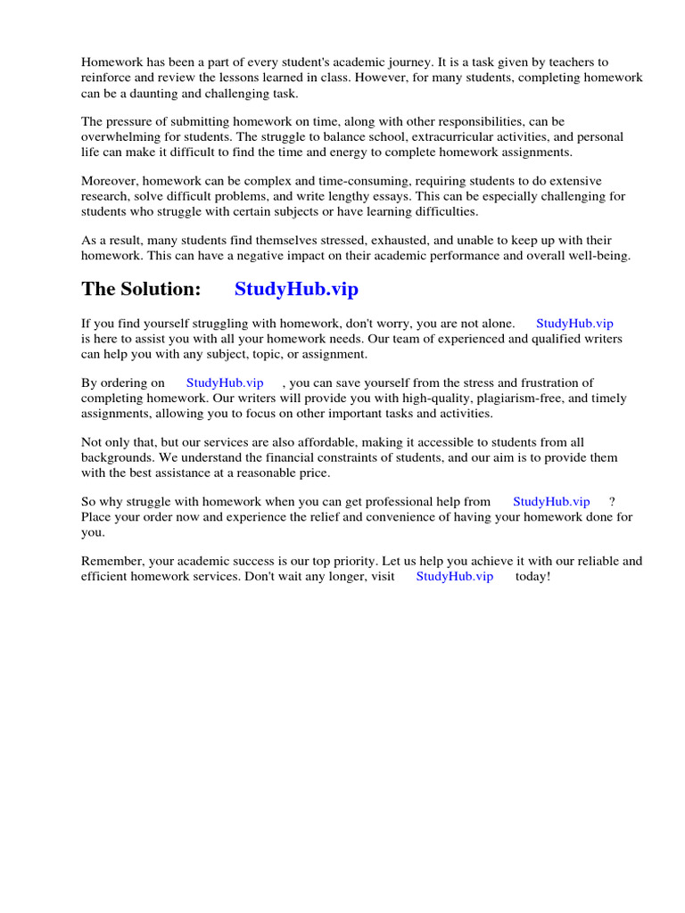 Homework Box | PDF | Homework