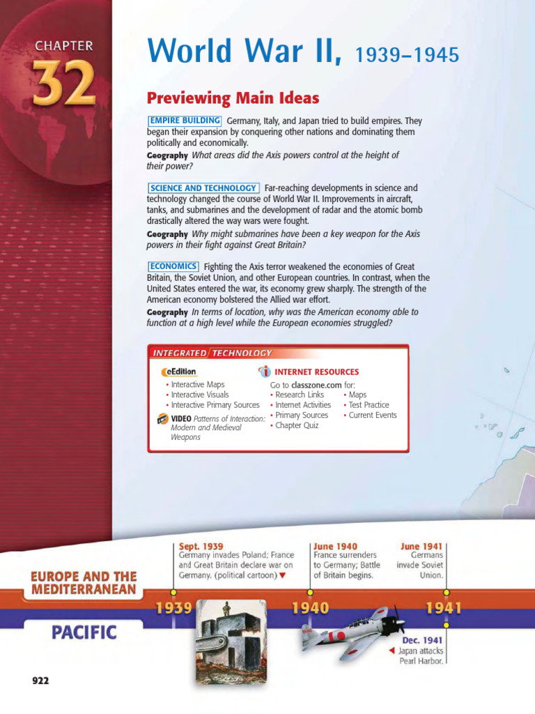 Section 1 - Hitlers Lightning War | PDF | World War II | Erwin Rommel