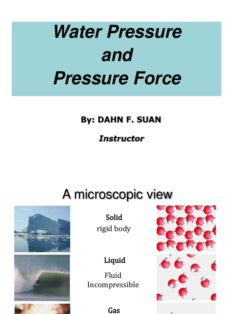Pressure Lecture 2 | PDF | Pressure | Pressure Measurement