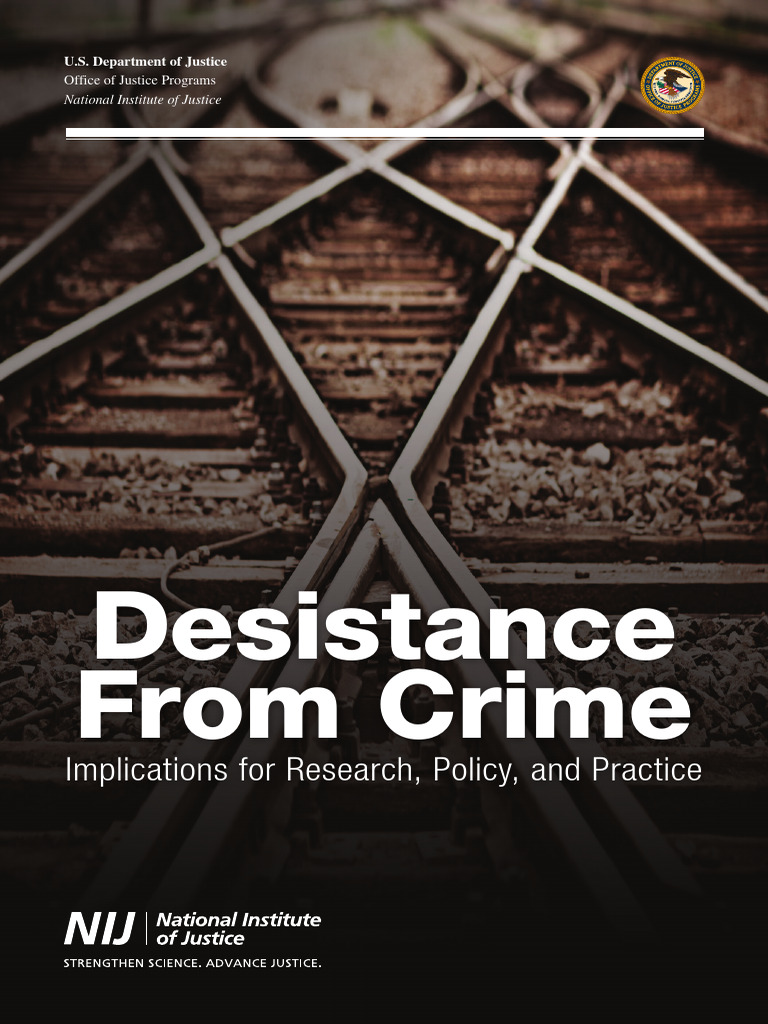 Desistance From Crime: Implications For Research, Policy, and Practice ...