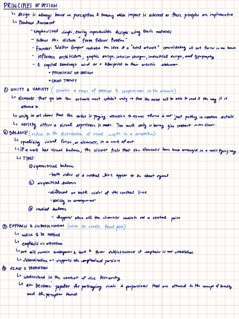 Principle of Design | PDF