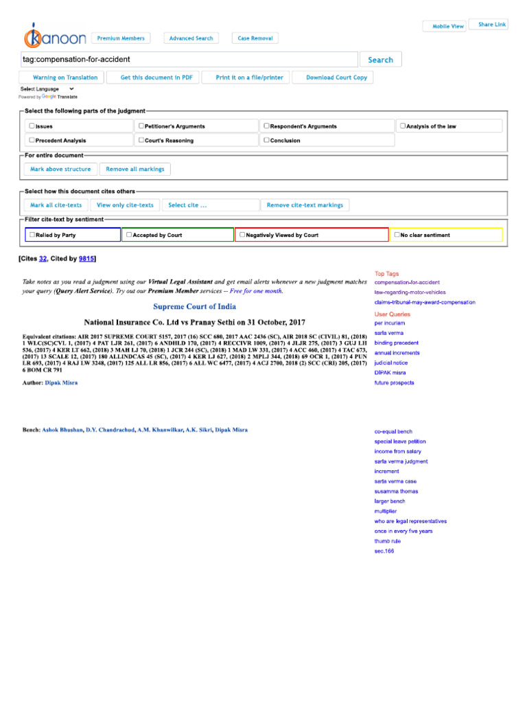 Pranay Sethi Case | PDF