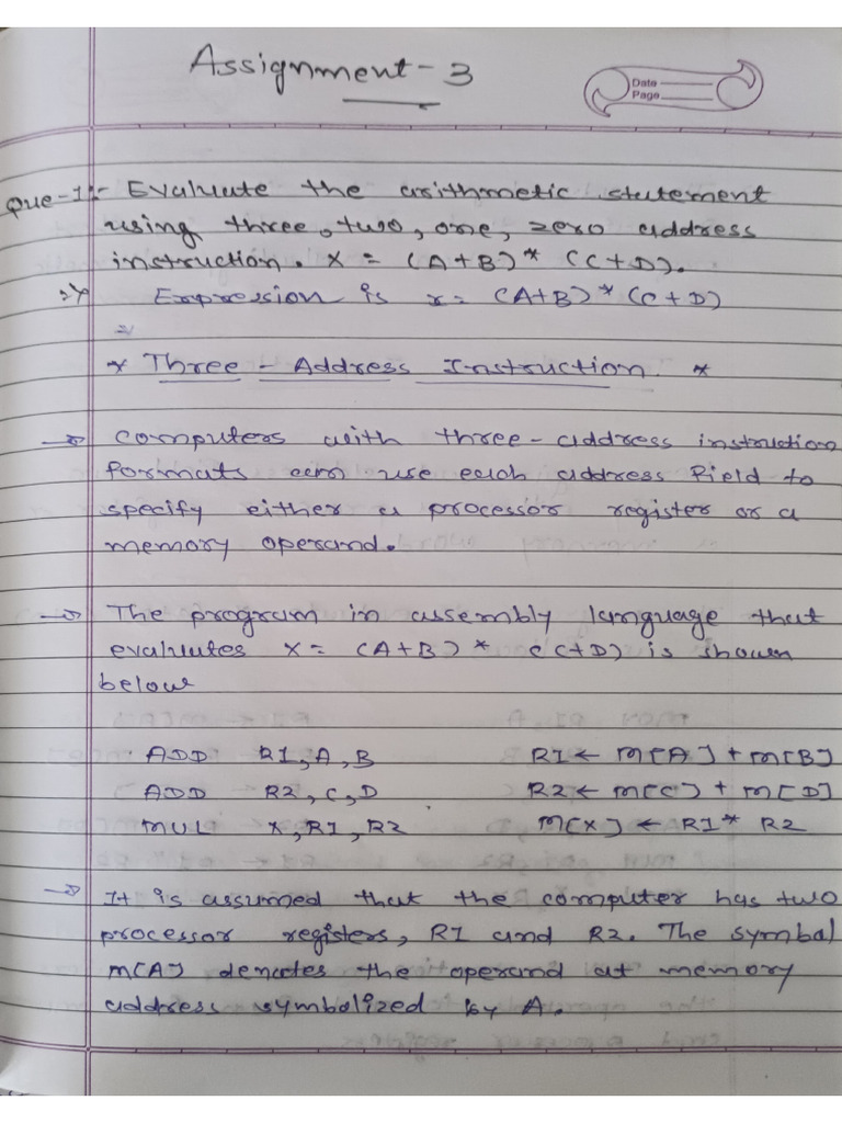 Csa Assignment 3 | PDF
