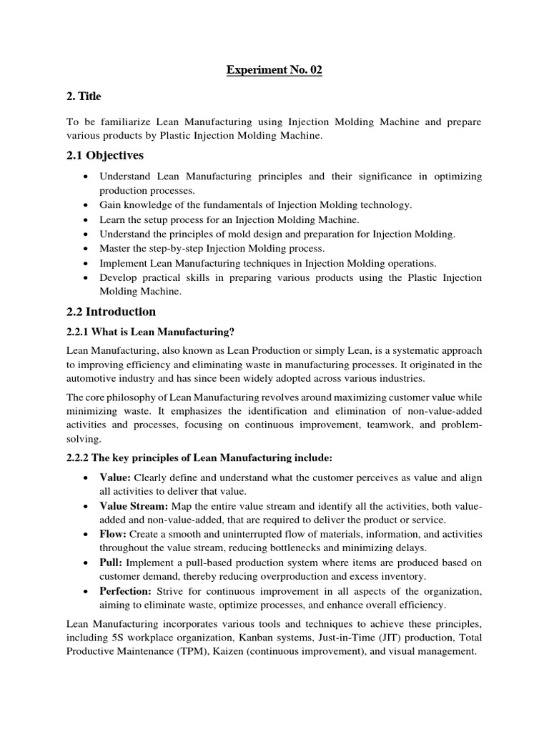 Experiment No 2 | PDF | Lean Manufacturing | Viscosity