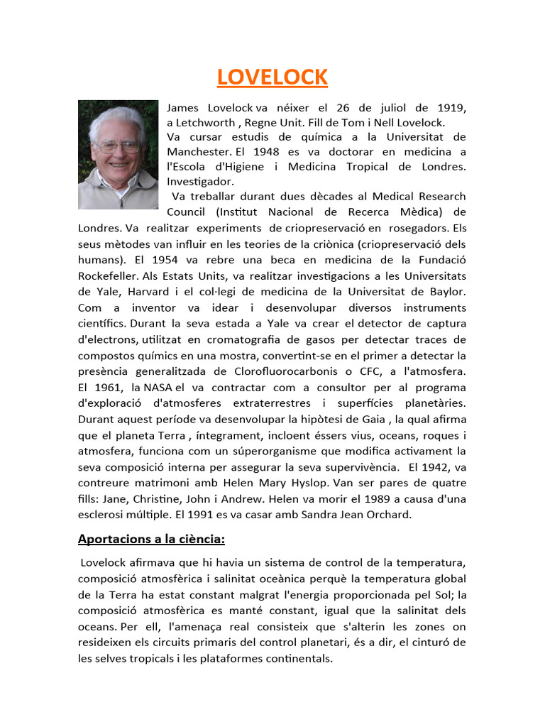 LOVELOCK | PDF