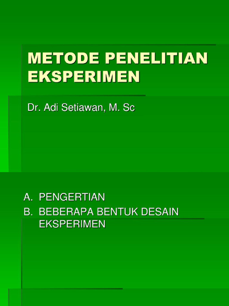 Experiment | PDF