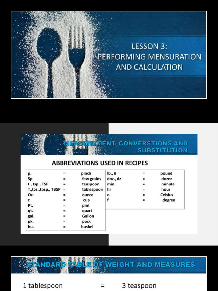 Cookery-Ppt (Lesson 3.1) | PDF