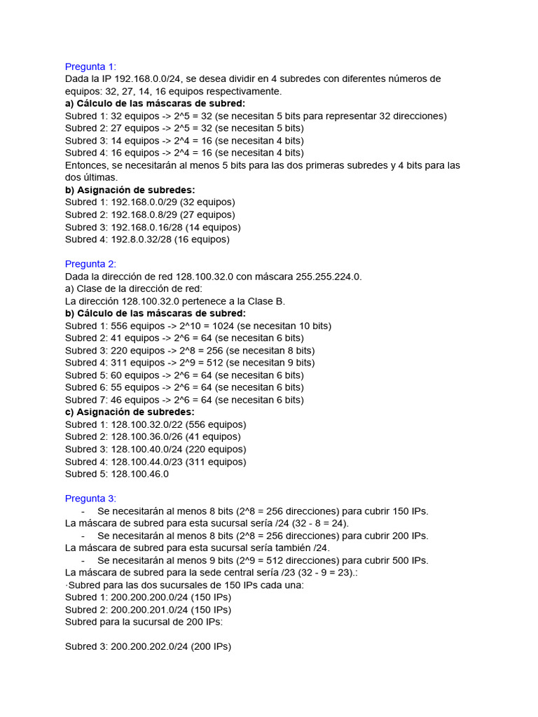 Ej_subredes_variables | PDF | Dirección IP | Redes de computadoras