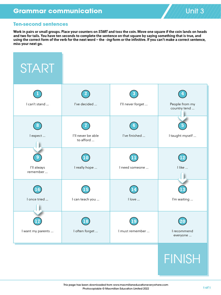 B2PLUS U3 Grammar Communication | PDF | Linguistics | Grammar