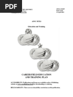 Cfetp 2 A 6 X 4 | PDF | Journeyman | United States Air Force
