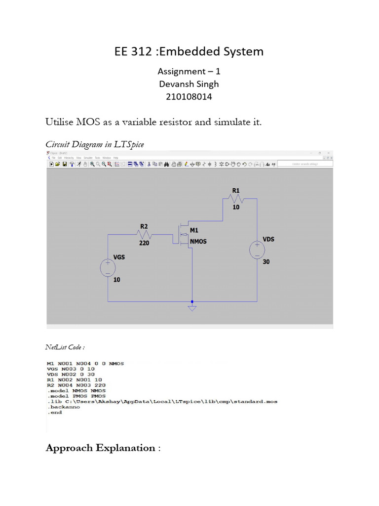 Embedded Systems Assignment Guide | PDF | Mosfet | Capacitor