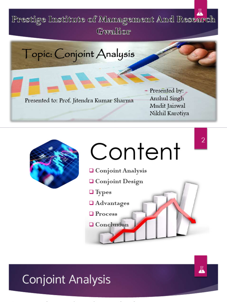 Conjoint Analysis | PDF | Economies | Market (Economics)