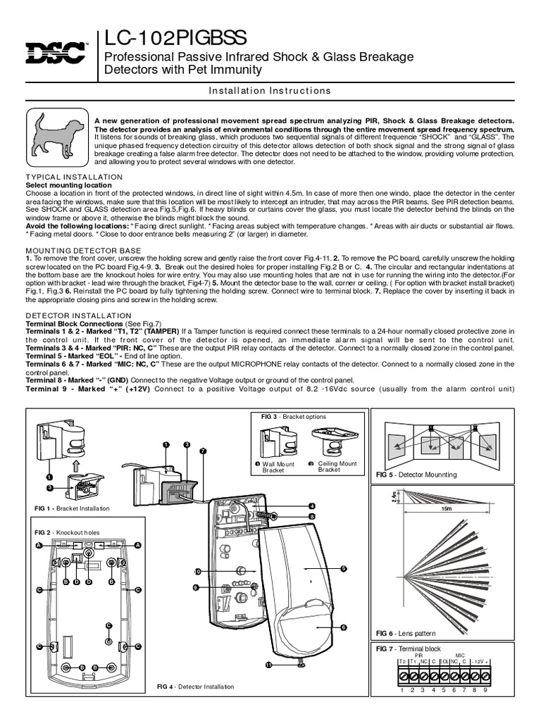 Installation Guide for DSC Detectors | PDF | Electrical Engineering ...
