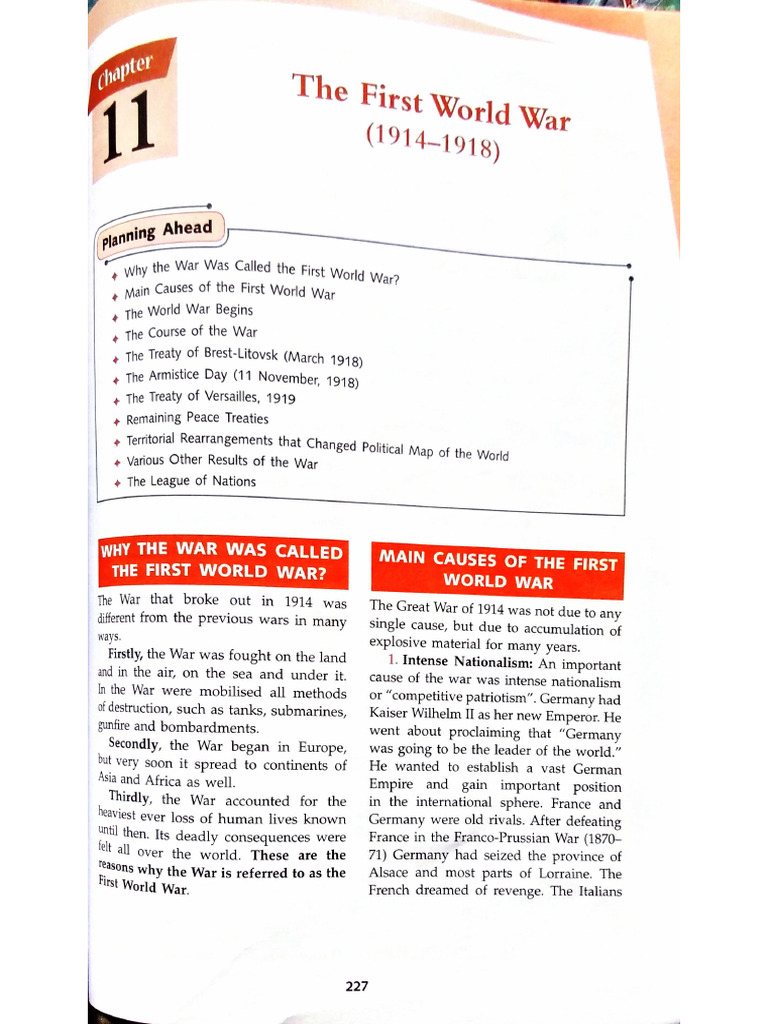 First World War | PDF