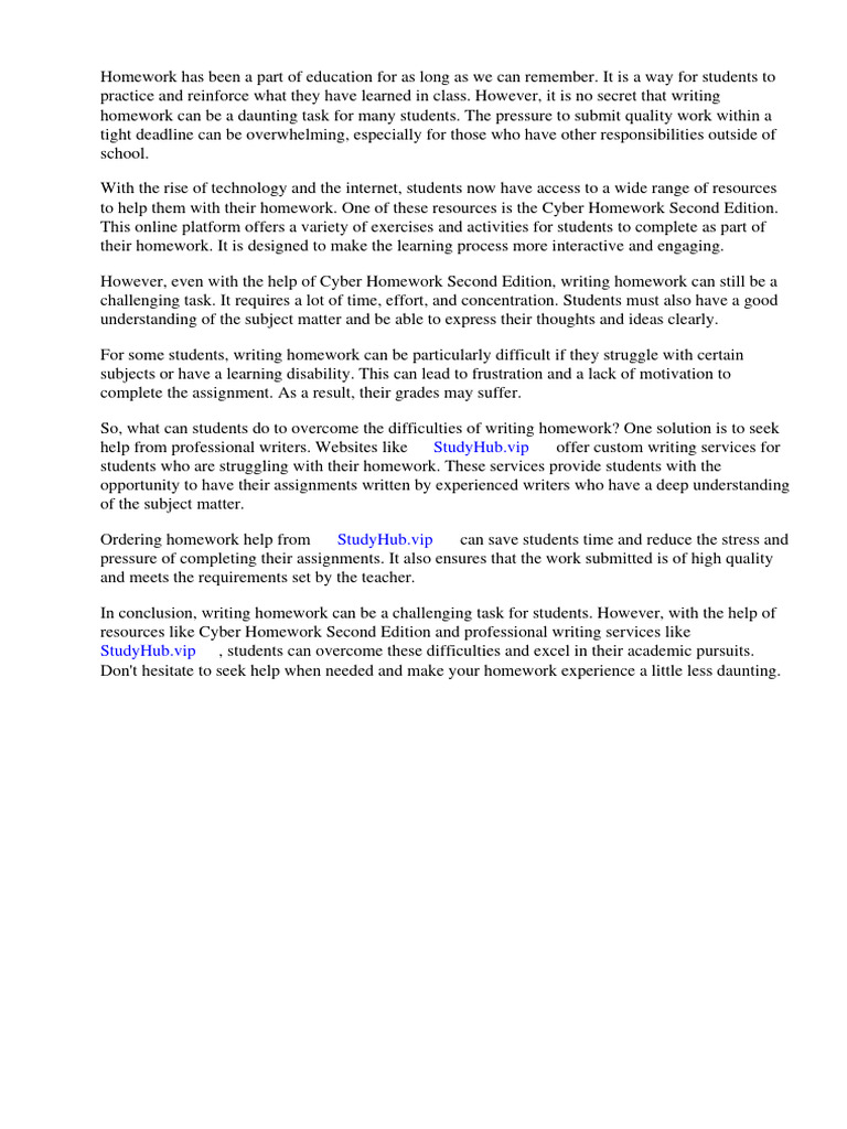 Cyber Homework Second Edition More | PDF | Computer Security | Security