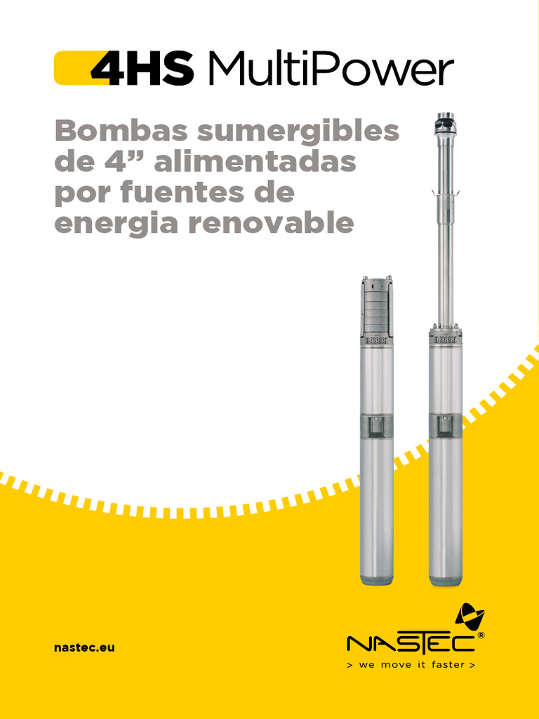 Nastec 4HS MultiPower Cat ES | PDF | Electrónica | Bomba