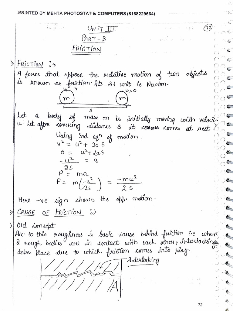 Phy Unit 3 Part B2 ? | PDF