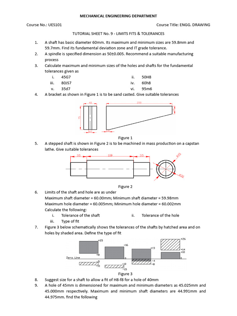 Limits, Fits, and Tolerances Guide | PDF | Home & Garden | Computers