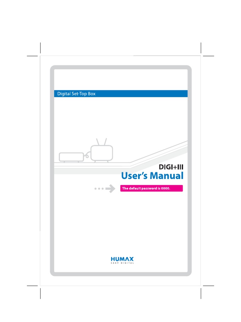 Manual de Utilizare Humax Digi III | PDF | Ac Power Plugs And Sockets ...