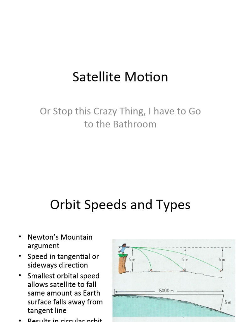 Satellites | PDF | Orbit | Planets