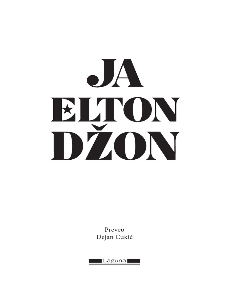 Ja Elton Dzon | PDF