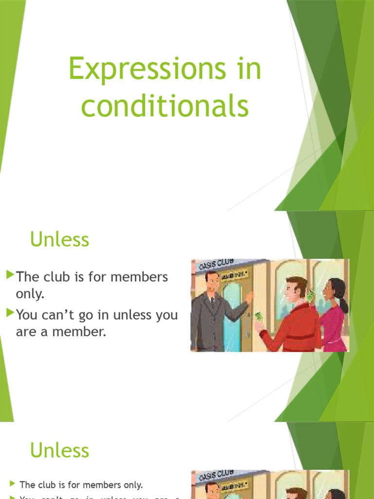 Expressions in Conditionals | PDF | Language Arts & Discipline