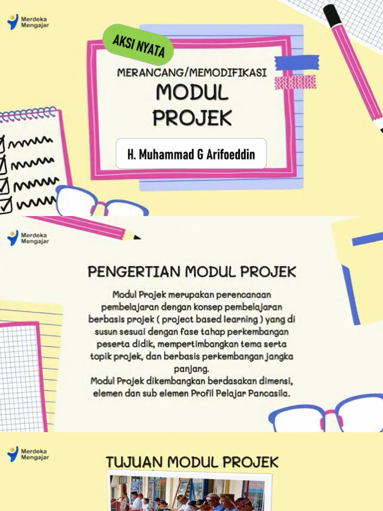 Merancang Memodifikasi Modul Proyek SLB Revisi | PDF