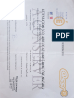 Declaration Sur L'honneur ASSR2 | PDF