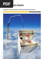 SPB 35 Concrete Placing Boom Overview | PDF | Crane (Machine) | Screw