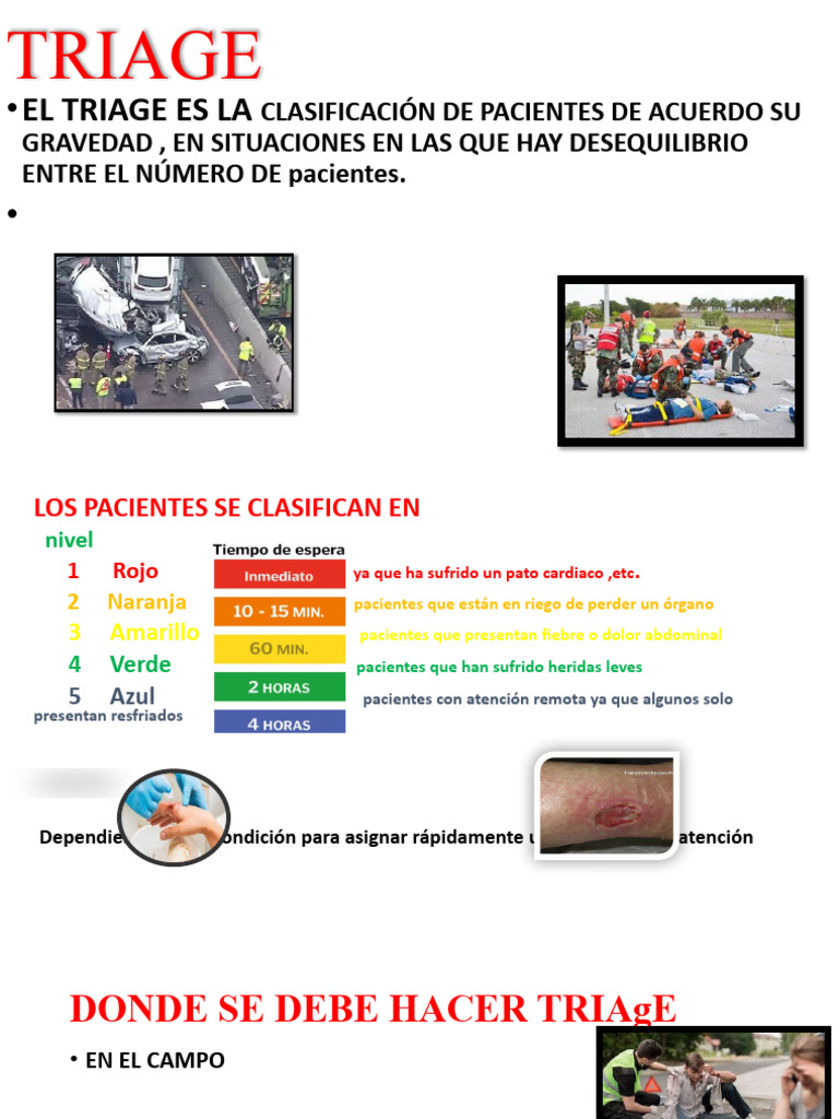 TRIAGE PDF Imprimir | PDF