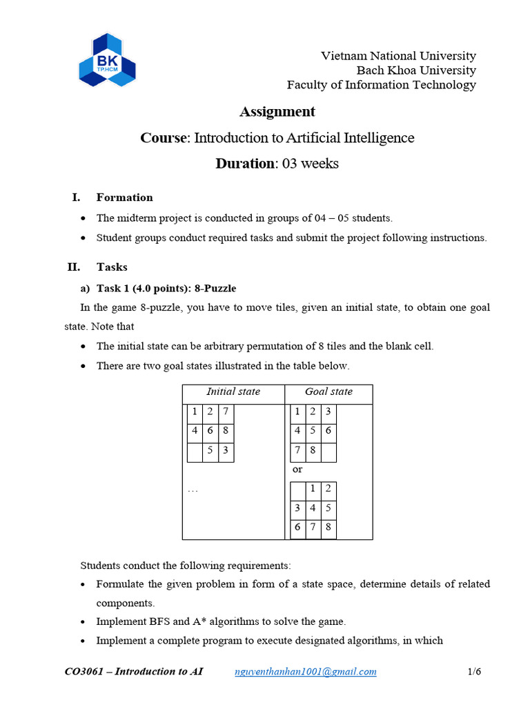 AI Assignment | Download Free PDF | Algorithms | Artificial Intelligence