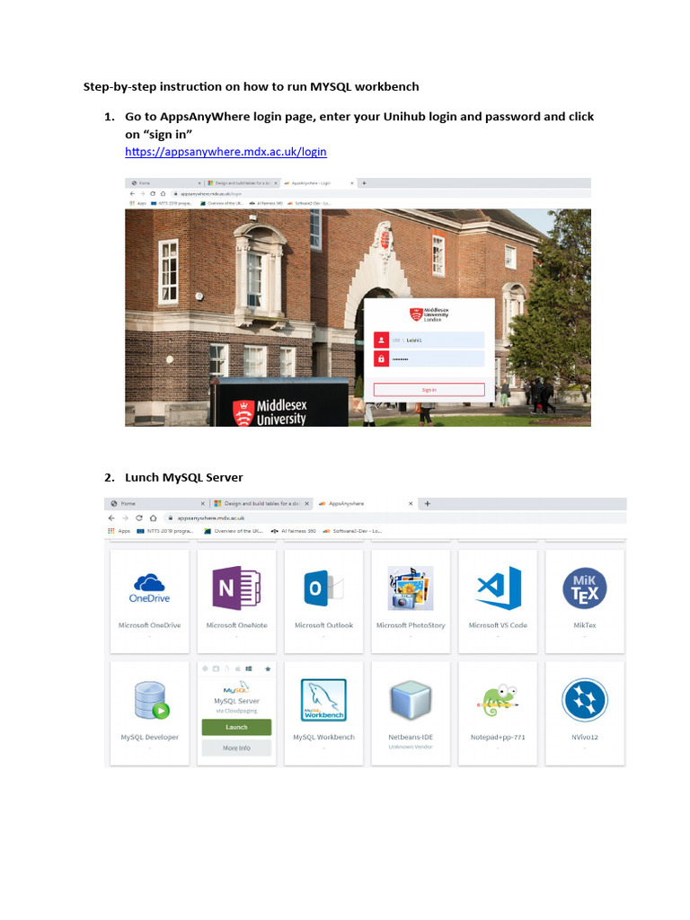 Run MYSQL Workbench v2 | PDF Run MYSQL Workbench v2 | PDF