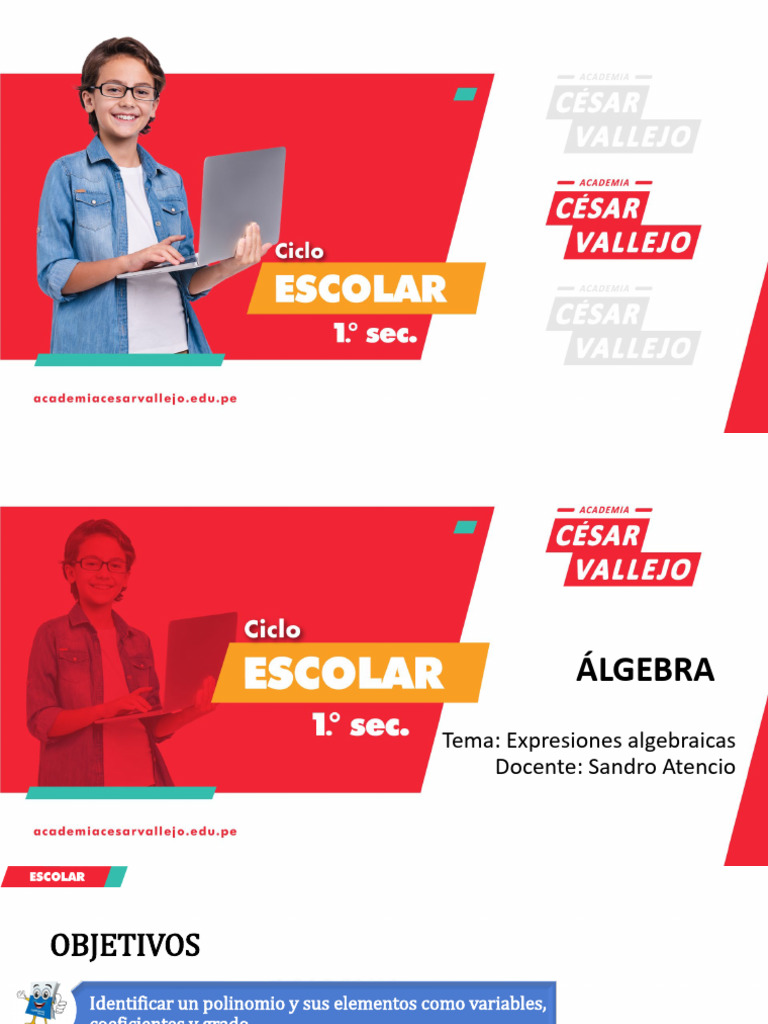 Es1 Al TS005 | PDF | Variable (Matemáticas) | Polinomio