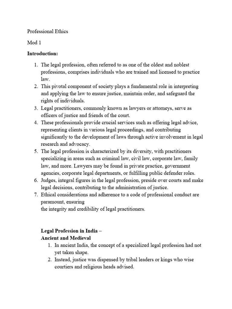Professional Ethics | PDF | Advocate | Barrister