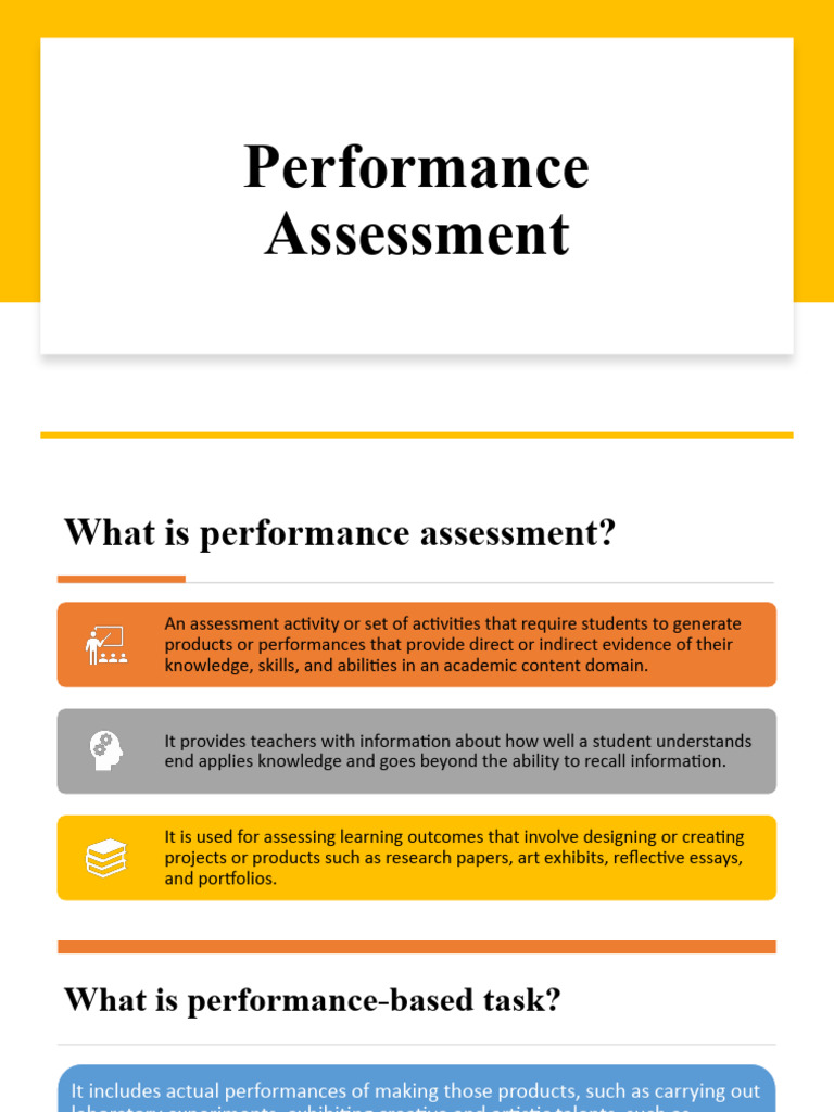 L4 Performance Assessment | PDF | Rubric (Academic) | Educational Assessment