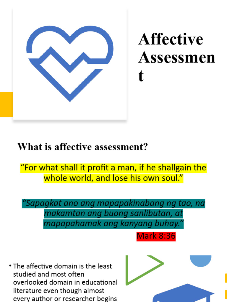 Understanding Affective Assessment in Education | PDF | Self Report ...