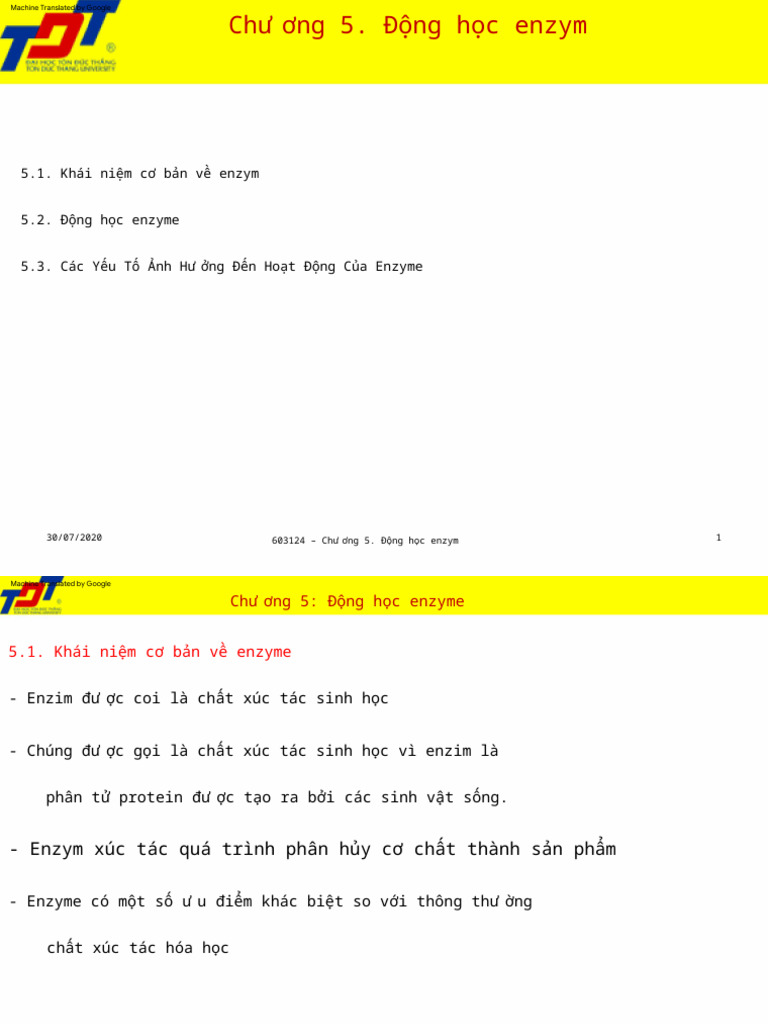 603124-Protein and enzyme technology-Chapter 5. Enzyme kinetics | PDF