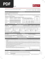 IDFC Bank Statement Request Form | PDF