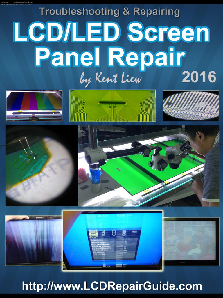 LCD Panel Repairing Book 1 50.en - Es | PDF | Pantalla de cristal ...