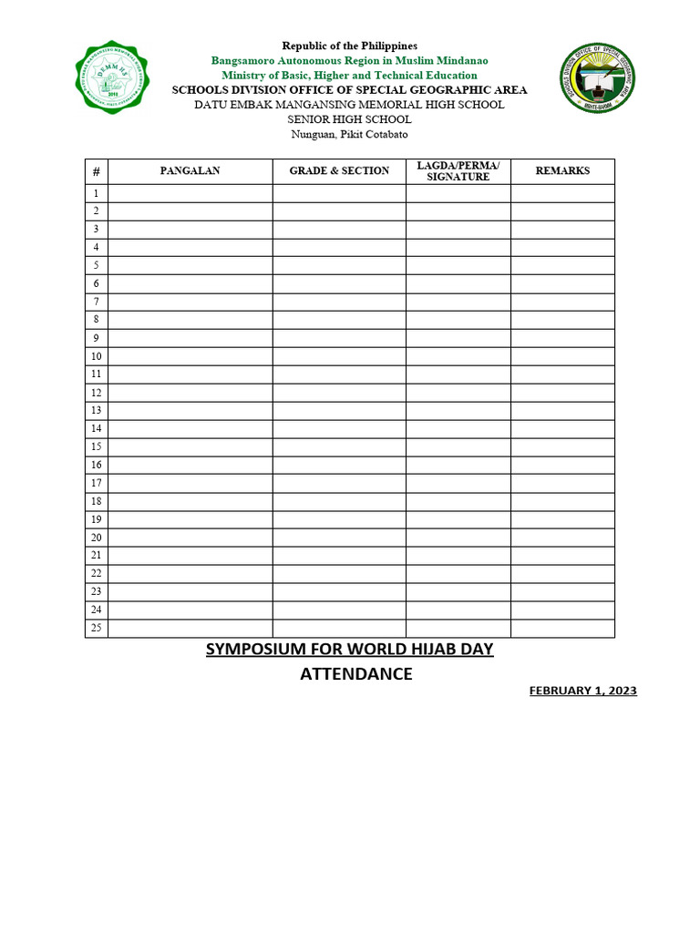 Attendance & Minutes | PDF