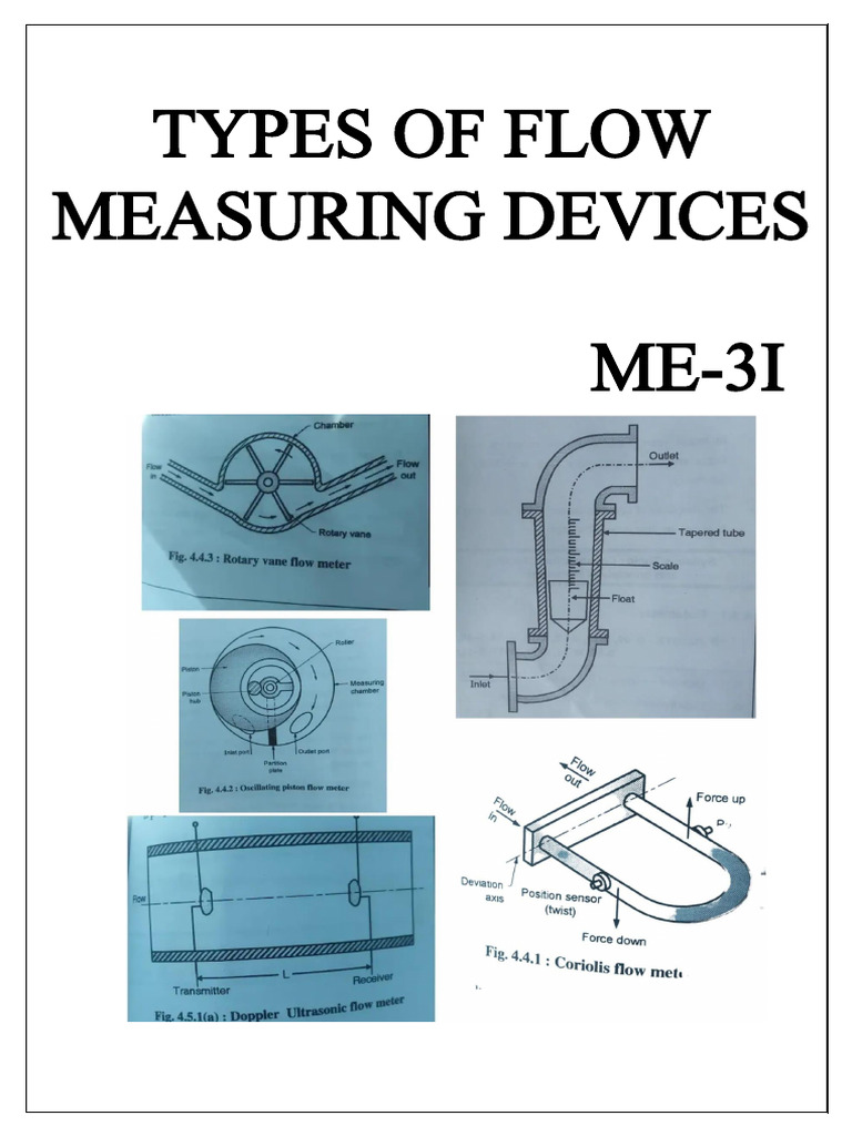 Mem Micro | PDF | Flow Measurement | Fluid Dynamics