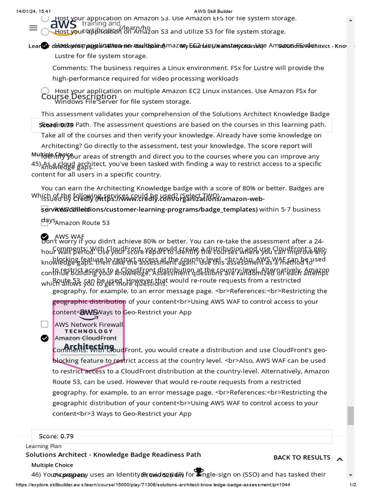 Prova AWS | PDF | Amazon Web Services | File System